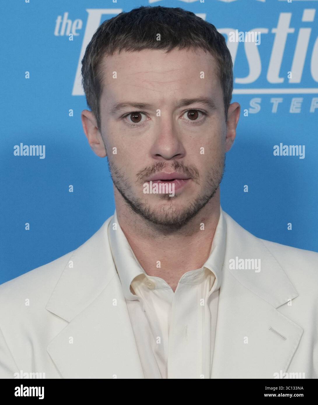 Joseph Quinn arrives at the Marvel Studios' "THE FANTASTIC FOUR: FIRST ...