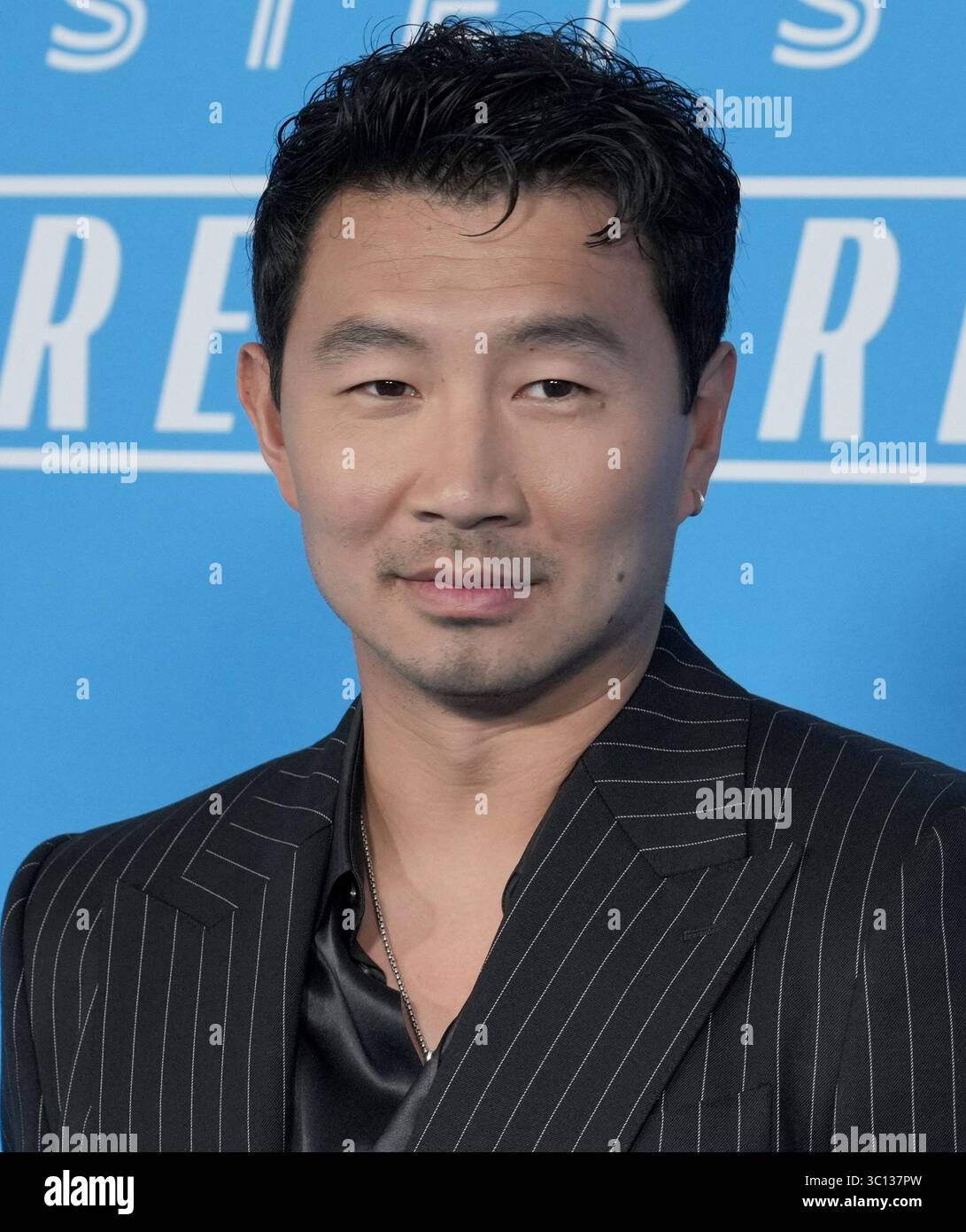 Simu Liu arrives at the Marvel Studios' "THE FANTASTIC FOUR: FIRST STEPS" World Premiere held at ...