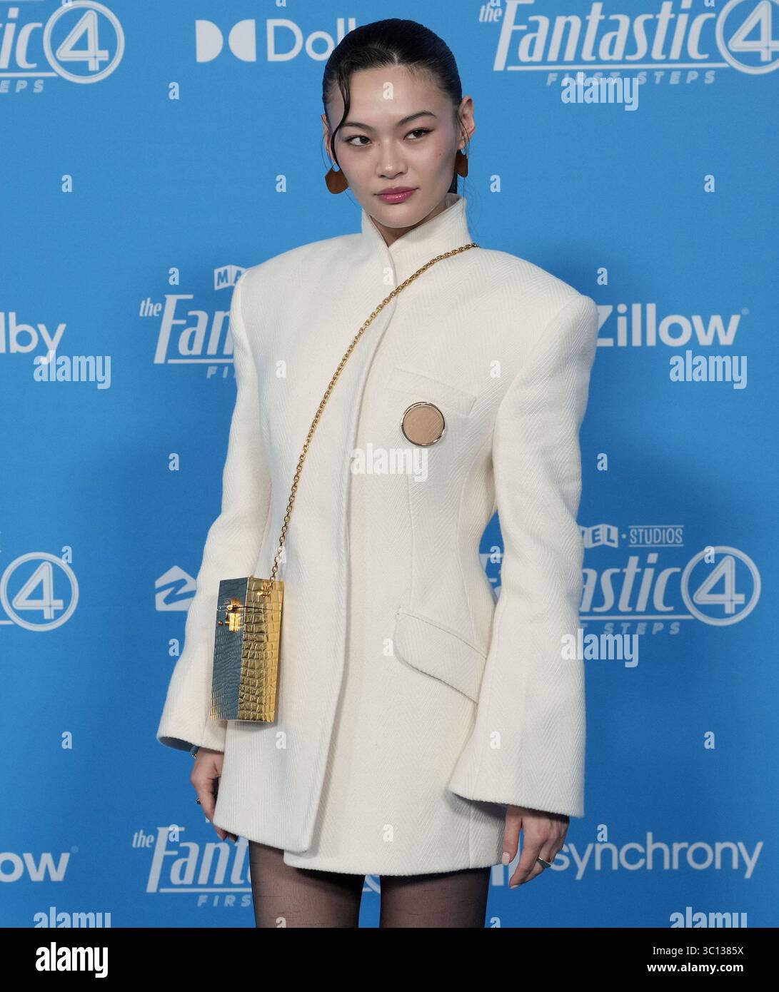 Lucy Qiu arrives at the Marvel Studios' "THE FANTASTIC FOUR: FIRST STEPS" World Premiere held at ...