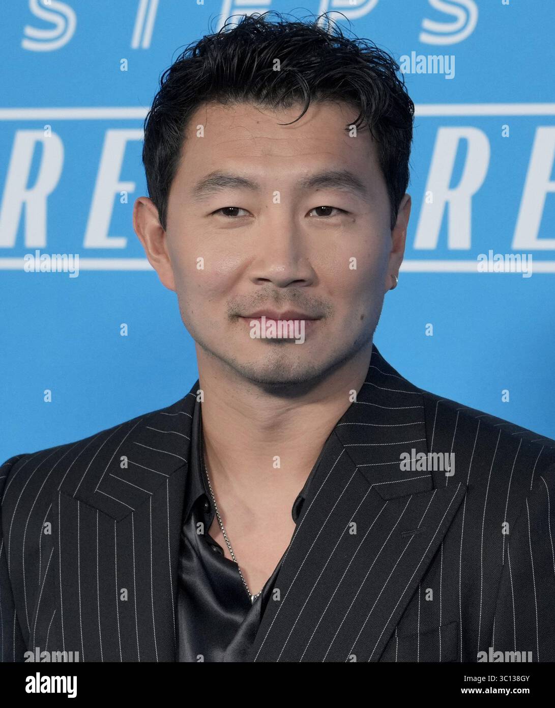 Simu Liu arrives at the Marvel Studios' "THE FANTASTIC FOUR: FIRST ...