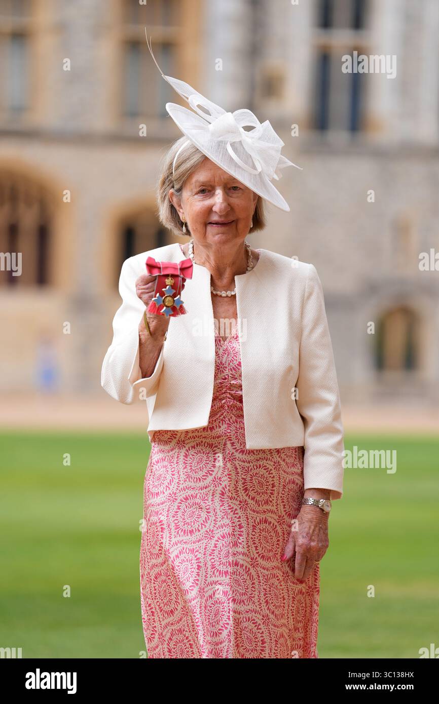 - Dr Anita White after being made a CBE (Commander of the Order of the ...