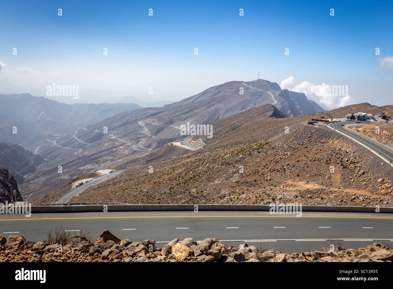 Aerial view jebel jais hi-res stock photography and images - Alamy
