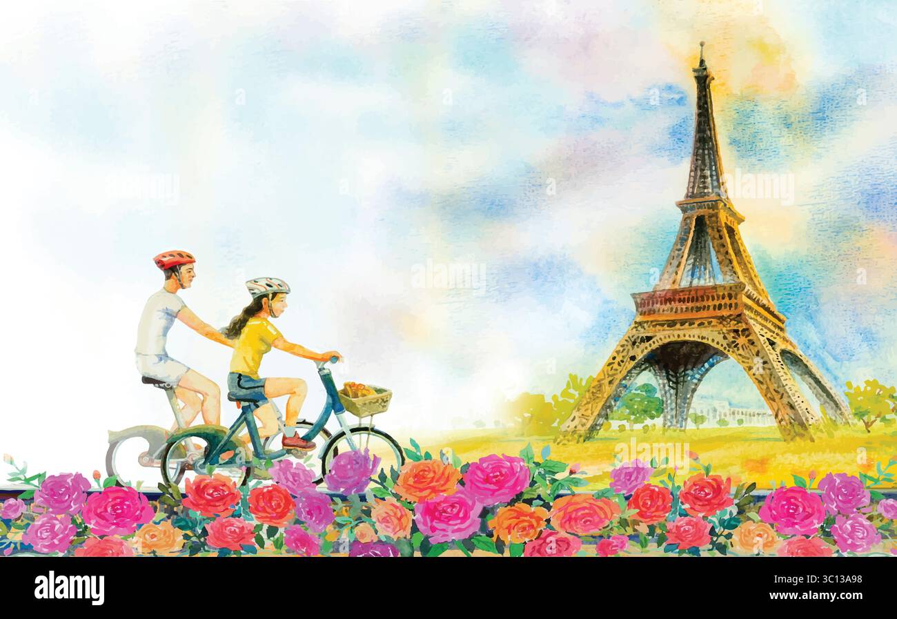 Cycling landmark Stock Vector Images - Alamy