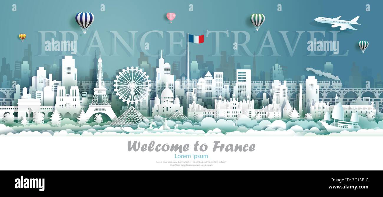 Sailboat panorama Stock Vector Images - Alamy