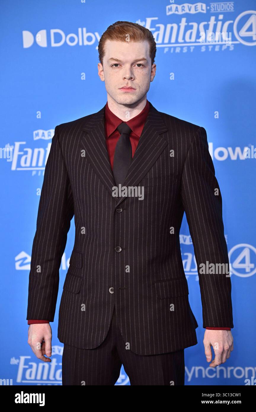 Cameron Monaghan bei der Weltpremiere des Kinofilms 'The Fantastic Four ...