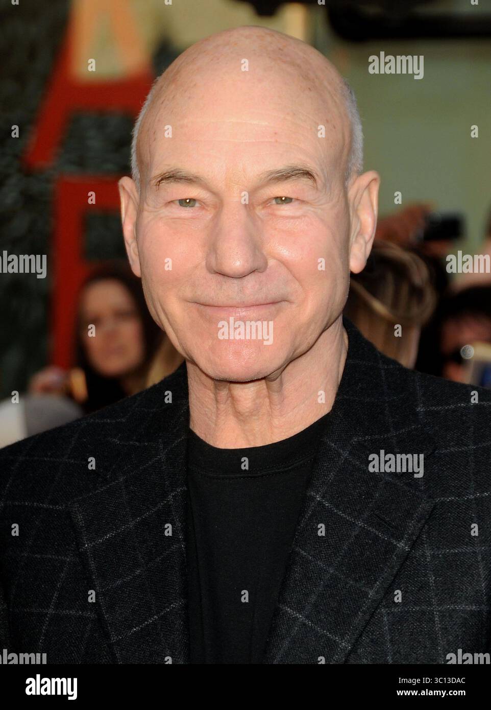 Patrick Stewart at the premiere of 'Gnomeo & Juliet' held at the El ...