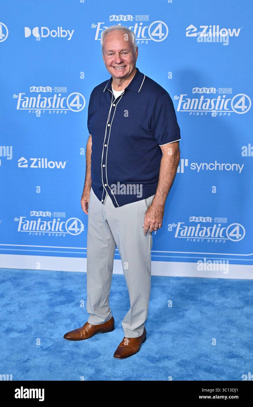 Alex Hyde-White bei der Weltpremiere des Kinofilms 'The Fantastic Four ...