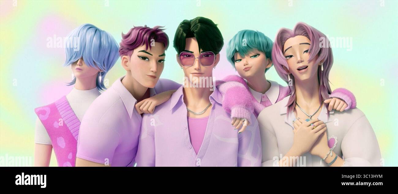 Kpop demon hunters netflix still hi-res stock photography and images ...