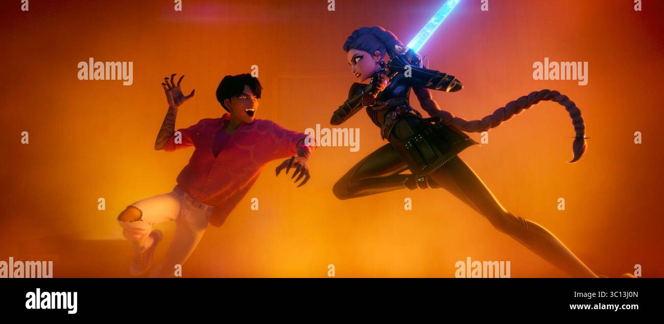 Kpop demon hunters netflix still hi-res stock photography and images ...