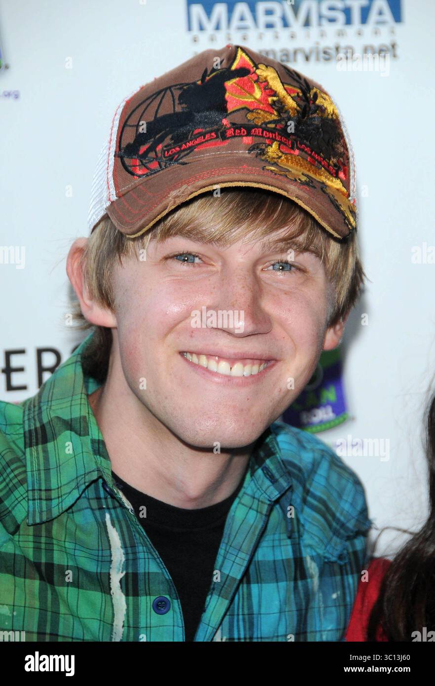 Jason Dolley at the premiere of "16 Wishes" held at Harmony Gold ...