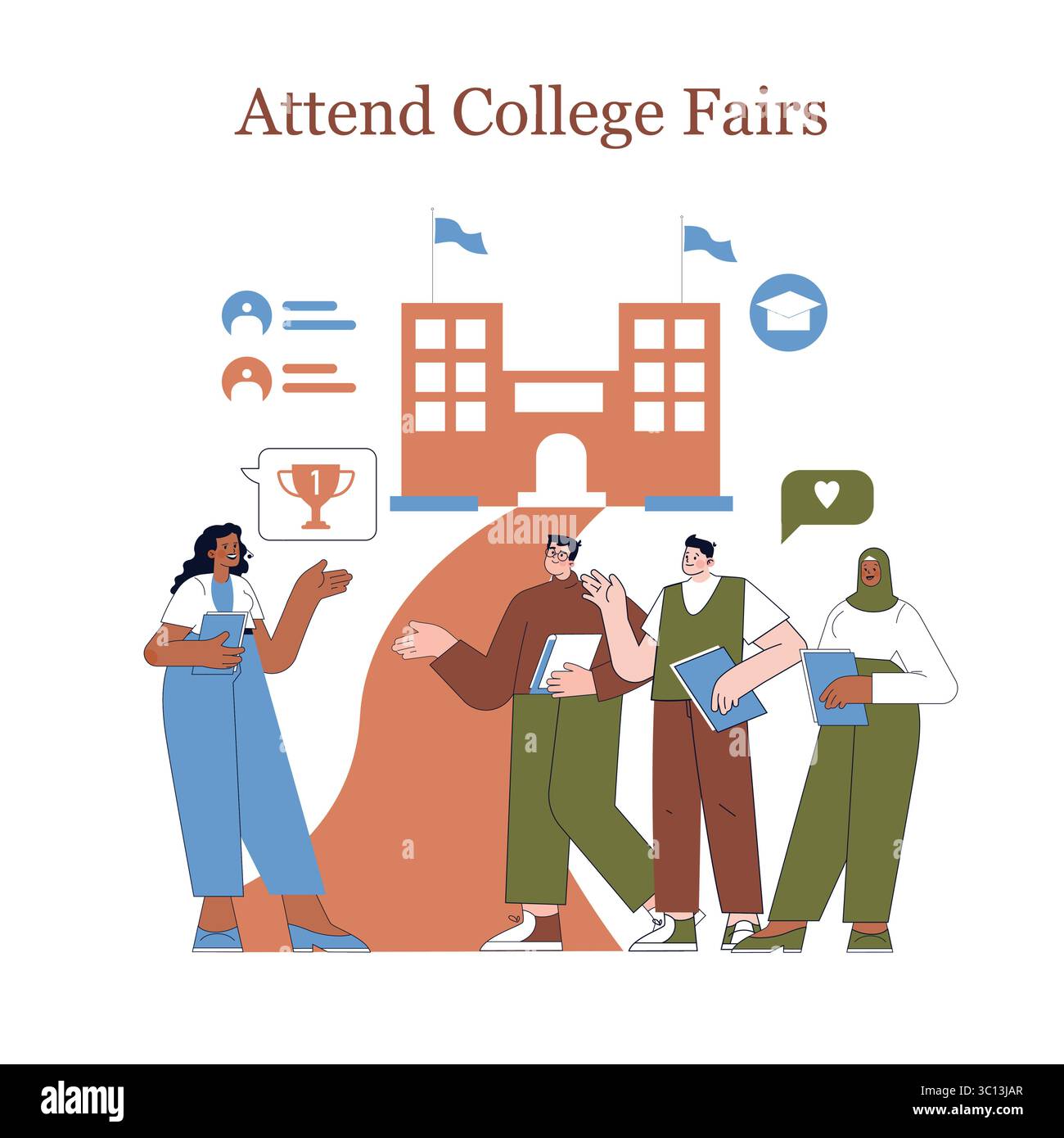 College choice exploration through fairs and interactions. Students ...