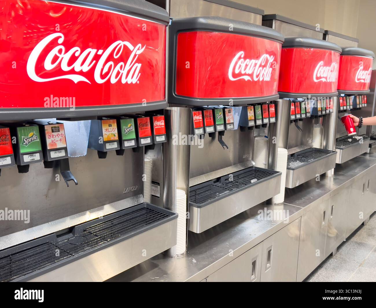 Costco Food Court has introduced a brand-new soda fountain featuring ...