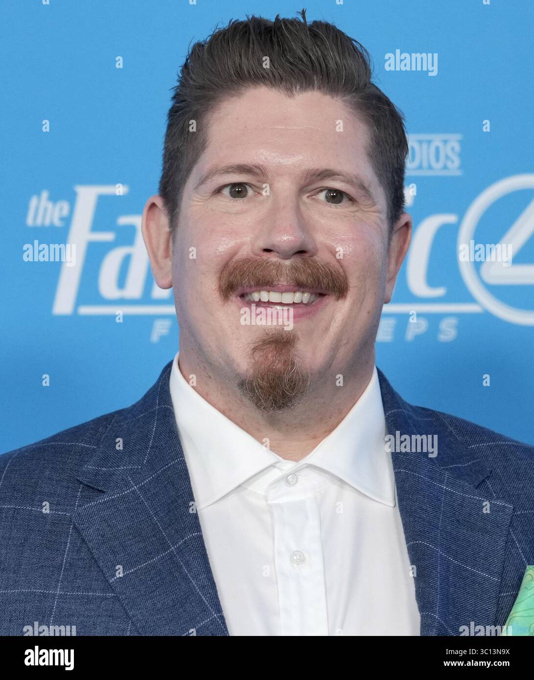 Los Angeles, USA. 21st July, 2025. Eric Pearson arrives at the Marvel Studios' "THE FANTASTIC ...