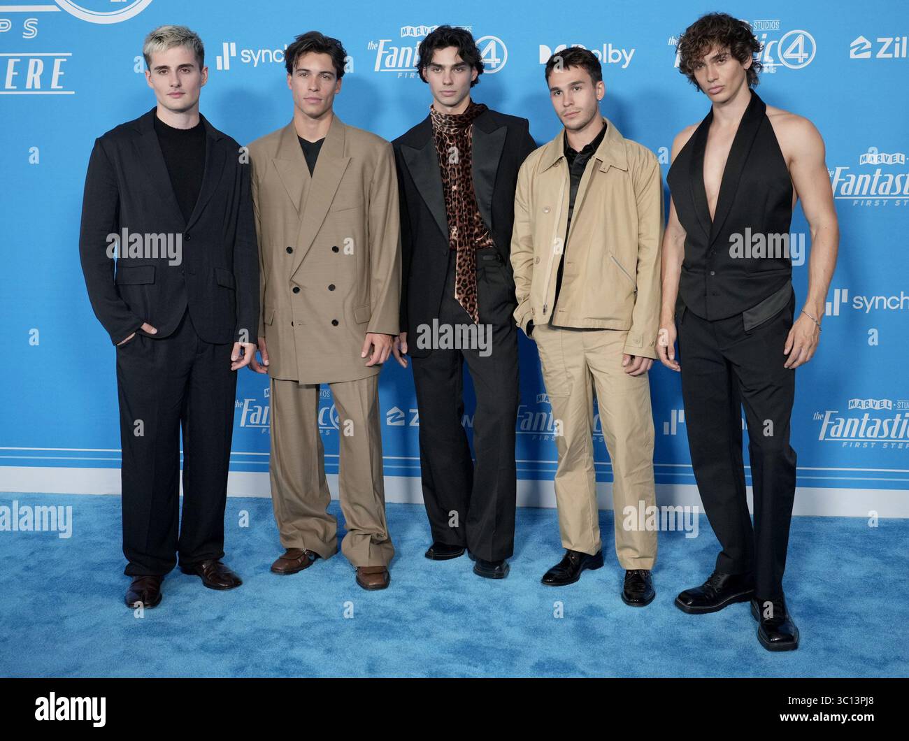 Los Angeles, USA. 21st July, 2025. (L-R) Elevator Boys - Luis Freitag ...