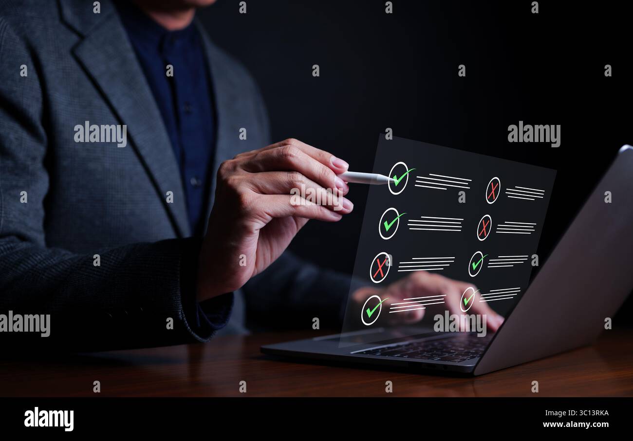 Wrong answer on test hi-res stock photography and images - Alamy