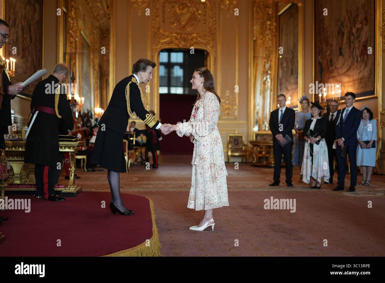 Jennifer Holl, from Macclesfield, is made a Member of the Order of the ...