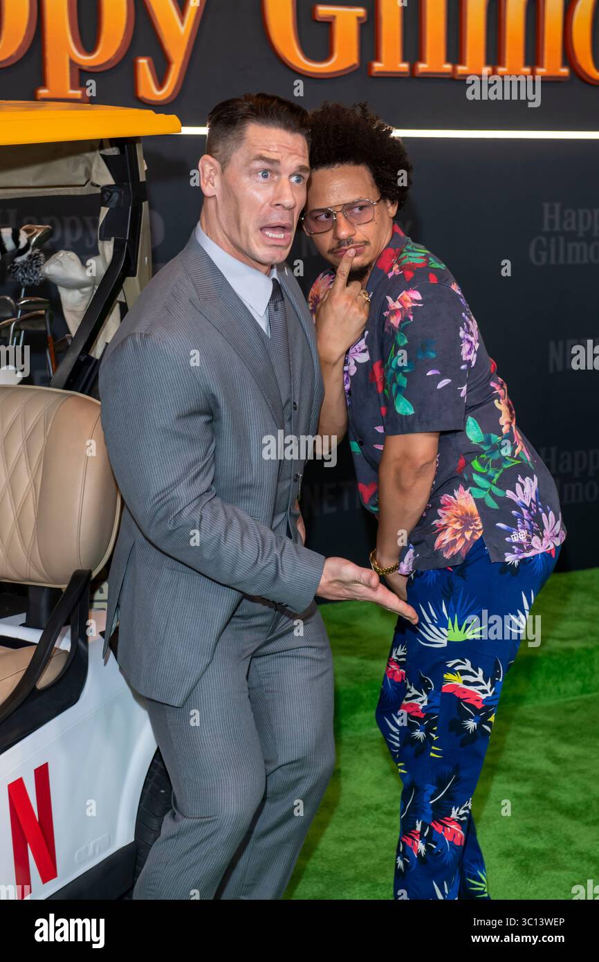 NEW YORK, NEW YORK - JULY 21: (L-R) John Cena and Eric André attend ...