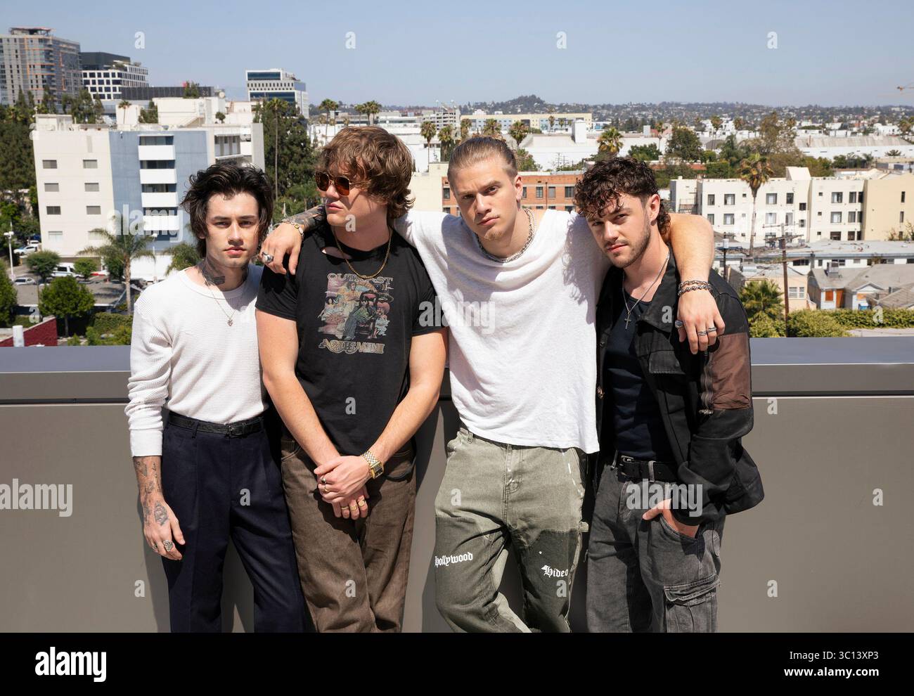 Conor Smith, from left, Mason Watts, Shane Appell and Zach Newbould of ...