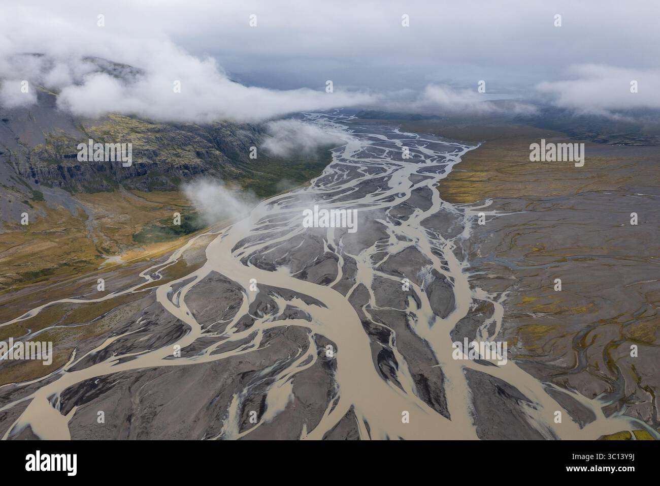 Sediment heavy glacial river hi-res stock photography and images - Alamy
