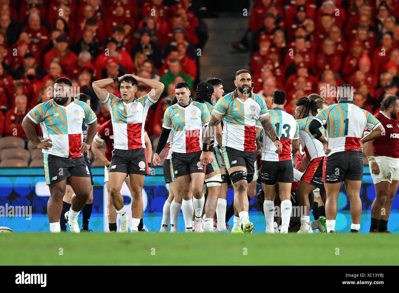 Melbourne, Australia. 22nd July, 2025. First Nations & Pasifika react ...