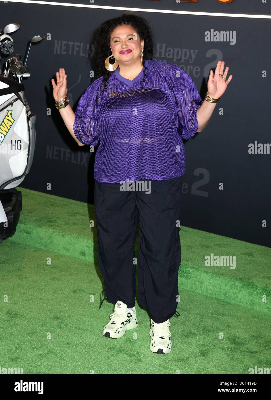 Michelle Buteau attending Netflix's 'Happy Gilmore 2' New York Premiere ...