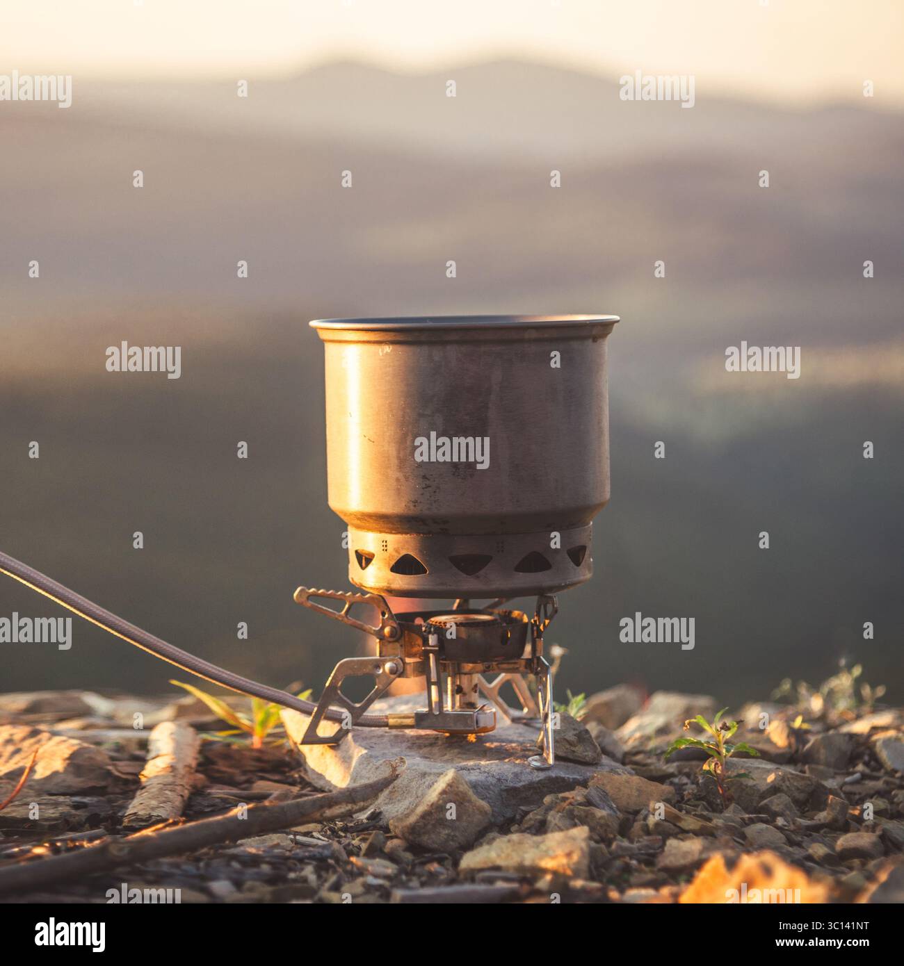 Cooking gear gas stove hi-res stock photography and images - Alamy