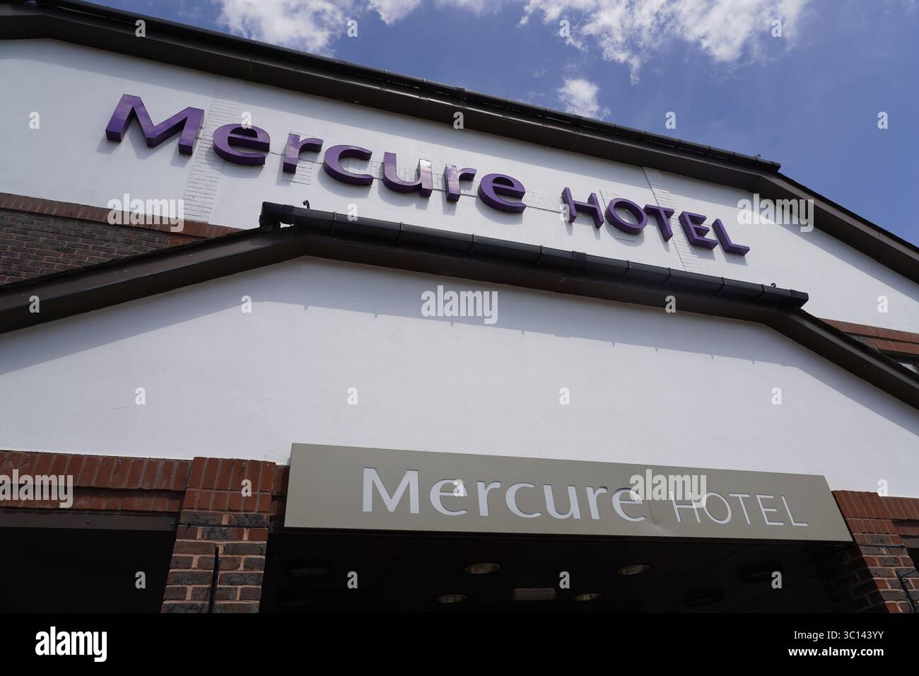 Mercure hotel Corporate logo signs in West Kingsdown, Kent, United ...