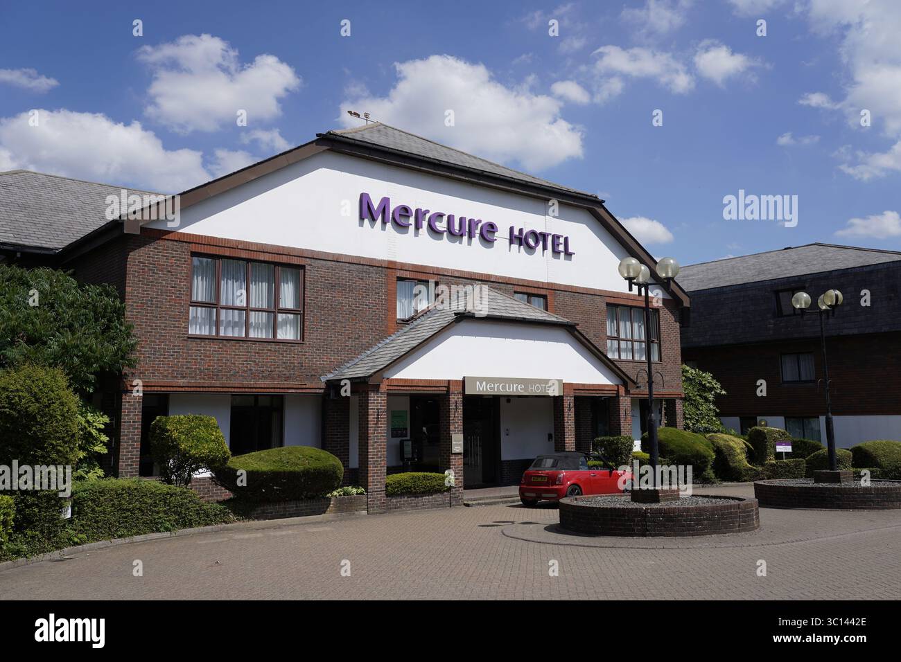 Mercure hotel Corporate logo signs in West Kingsdown, Kent, United ...