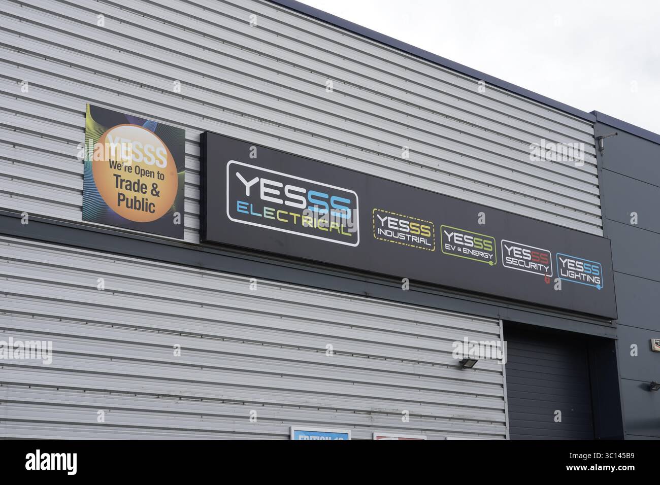 YESSS electrical Corporate logo signs in Barnsley, South Yorkshire ...