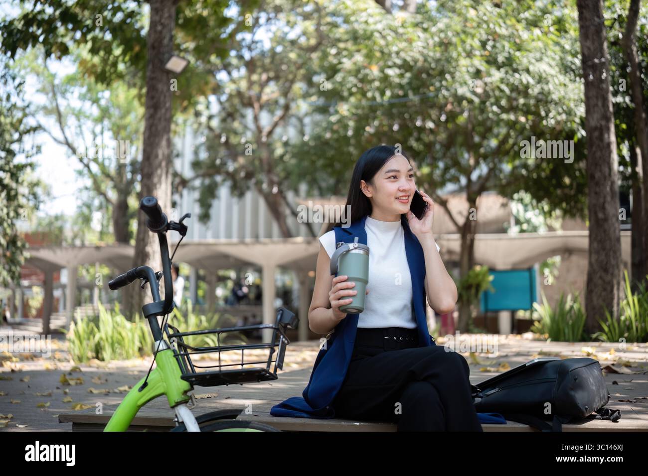 Bicycling for clean energy reducing pollution in urban landscapes with ...