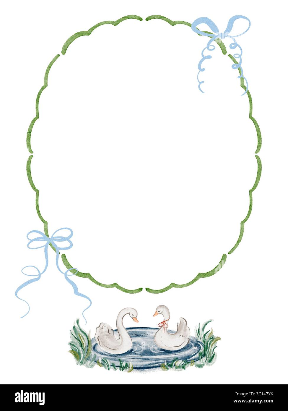 Invitation oval Cut Out Stock Images & Pictures - Alamy