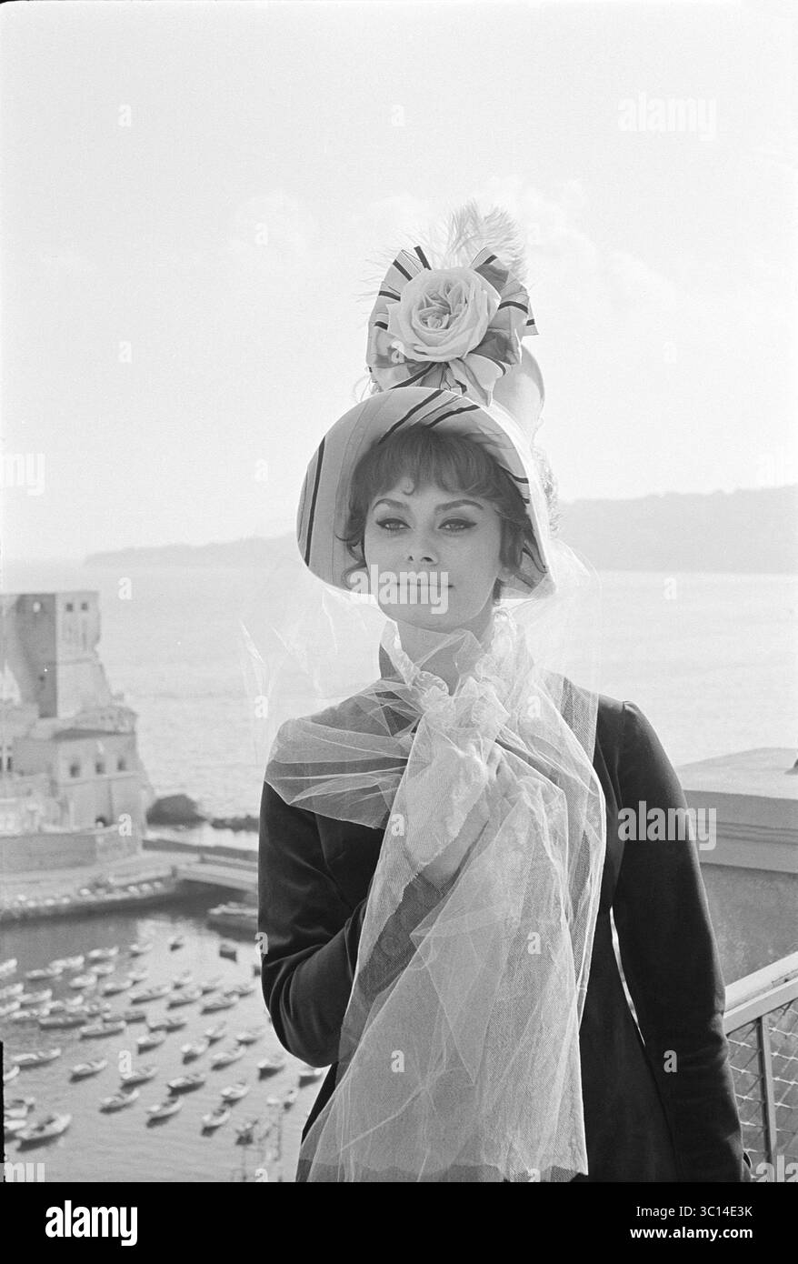 Italian actress Sophia Loren (Sofia Villani Scicolone) as CathÃ©rine ...