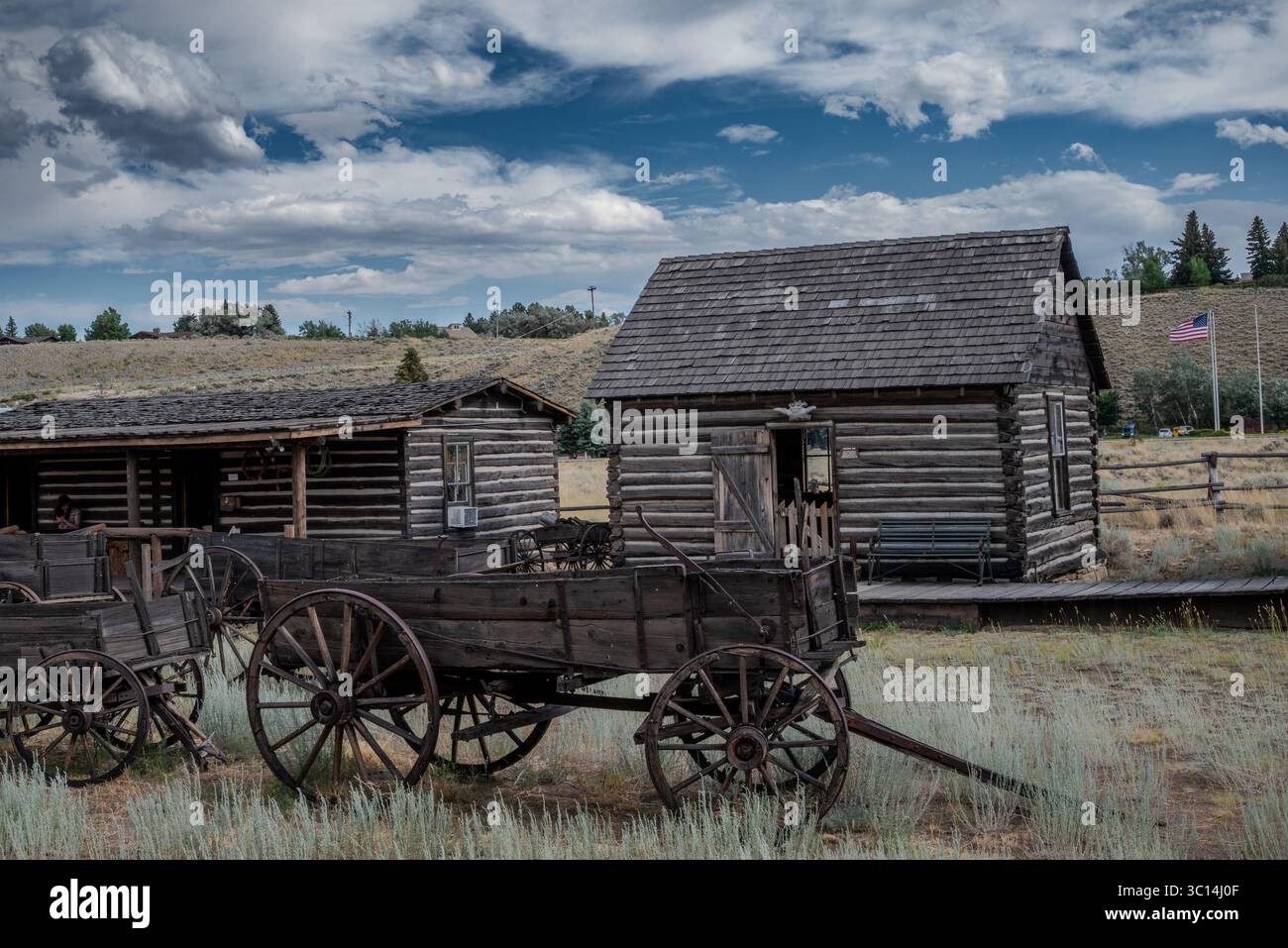 Pioneer village montana hi-res stock photography and images - Alamy