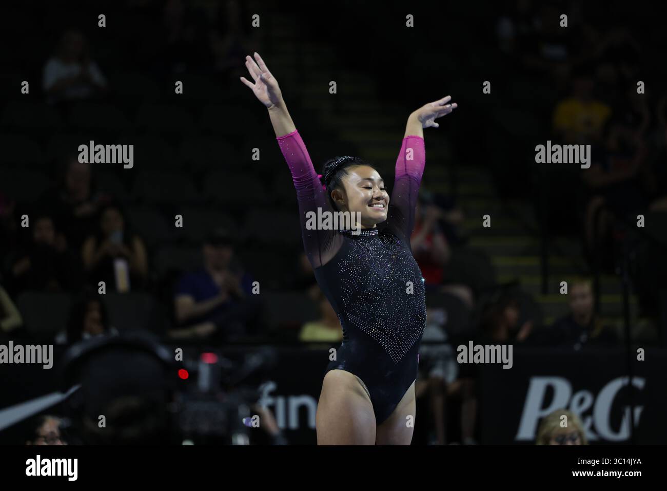 July 19, 2025: Gymnast Leanne Wong during the 2025 U.S. Classic for ...