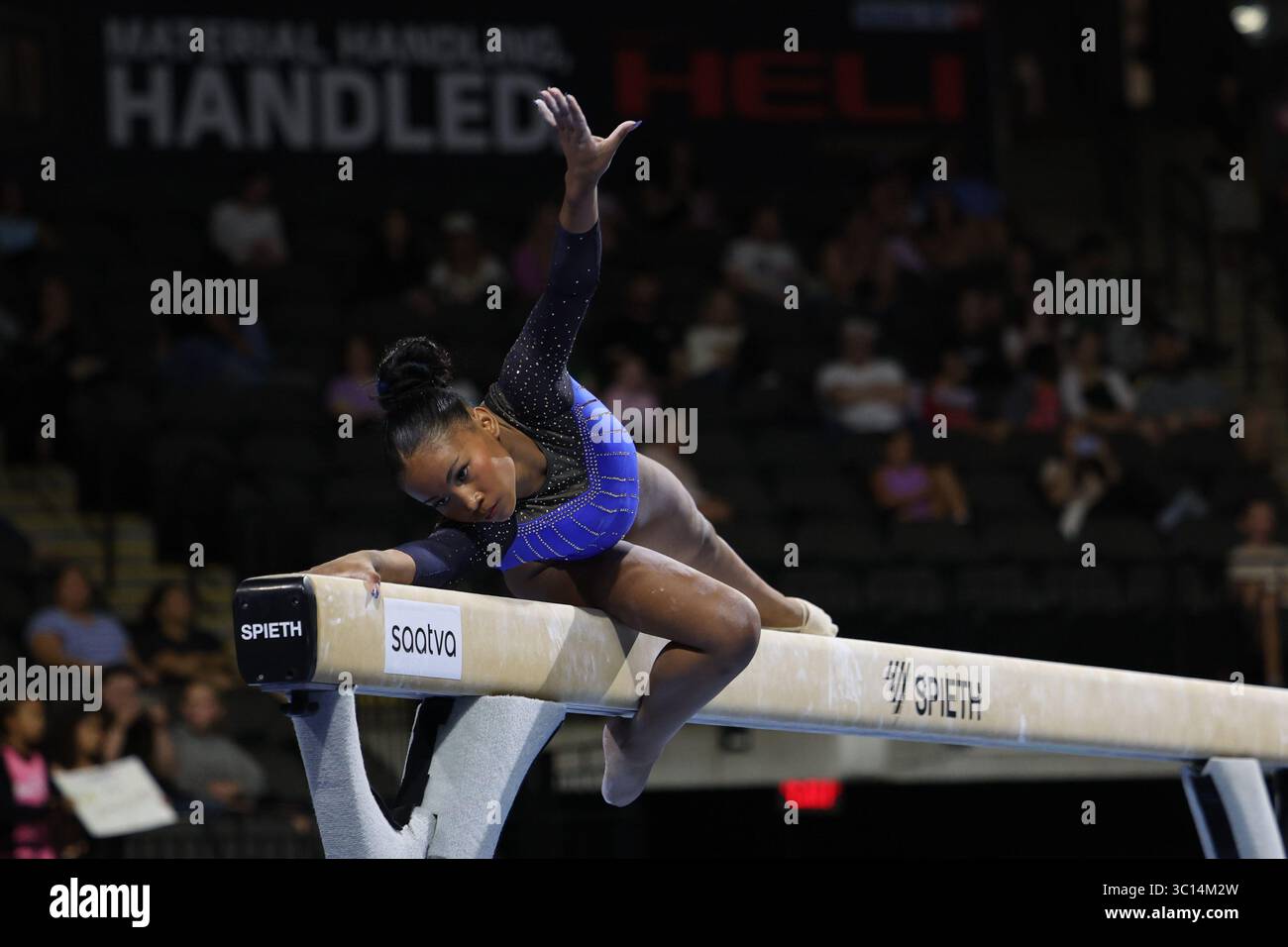 July 19, 2025: Gymnast Simone Rose during the 2025 U.S. Classic for ...