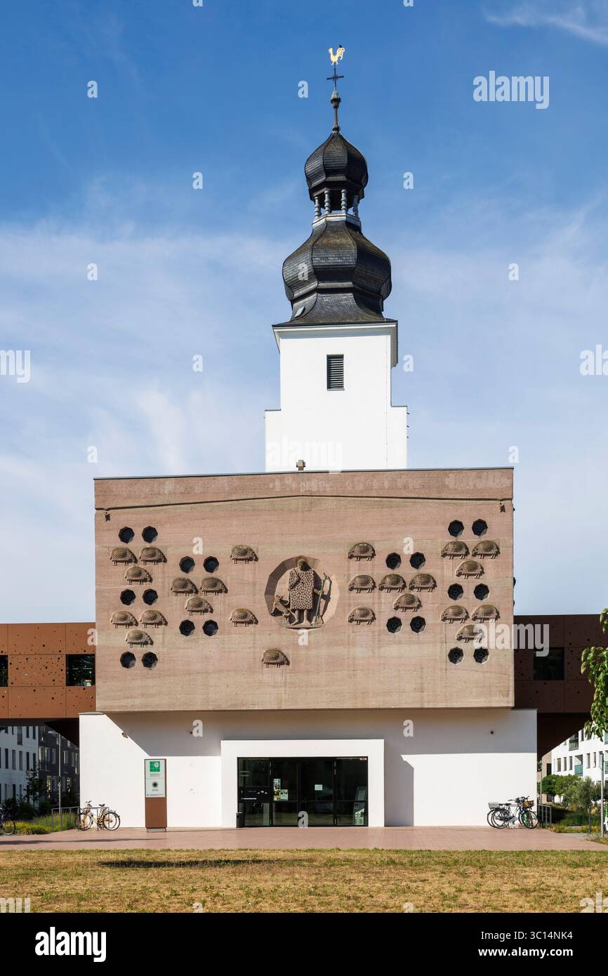the profaned church Zur Heiligen Familie by architects Dominikus and ...