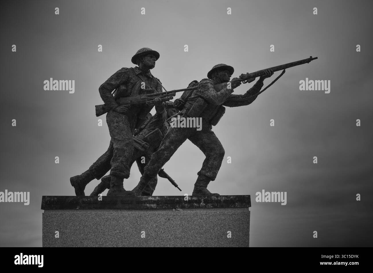Sculpture and british coast Black and White Stock Photos & Images - Alamy