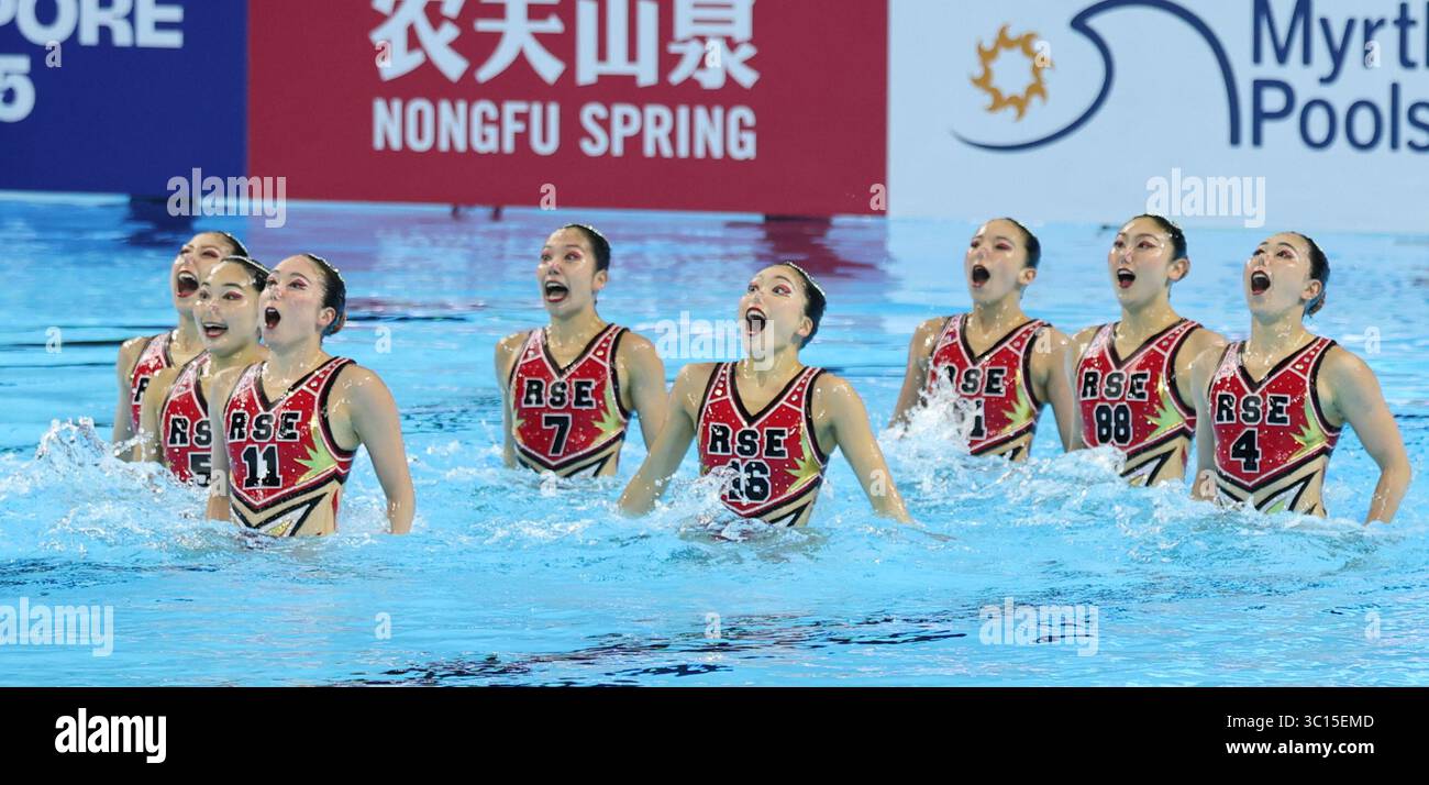 World Aquatics Championships 2025 - Singapore TEAM TECHNICAL - ARTISTIC ...