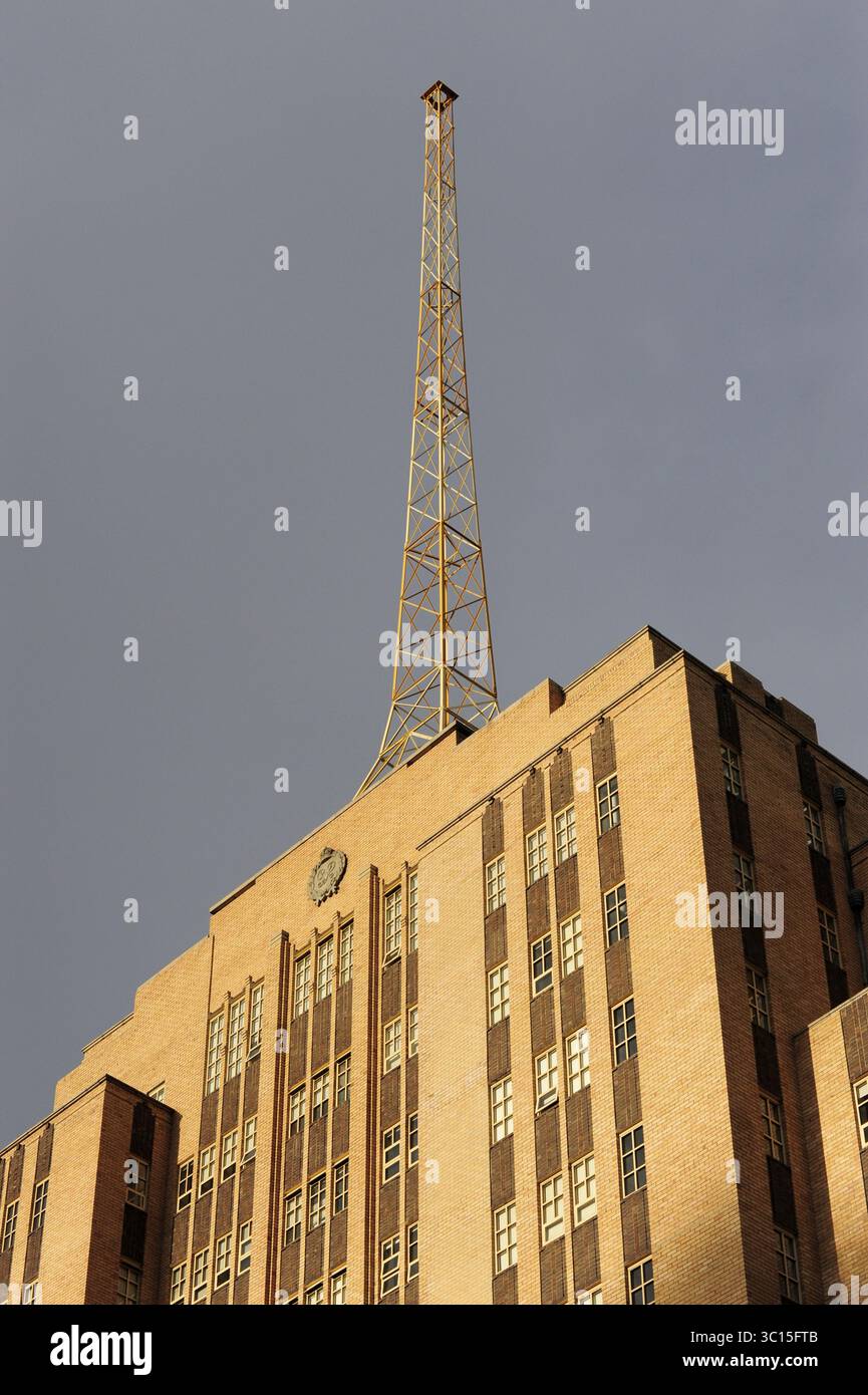 Deco Tower tower, a former police building, Russell Street Police ...