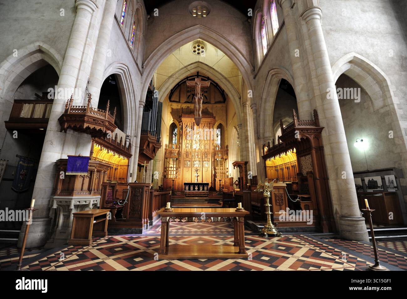 St Peter's Cathedral, Gothic style cathedral, North Adelaide, South ...