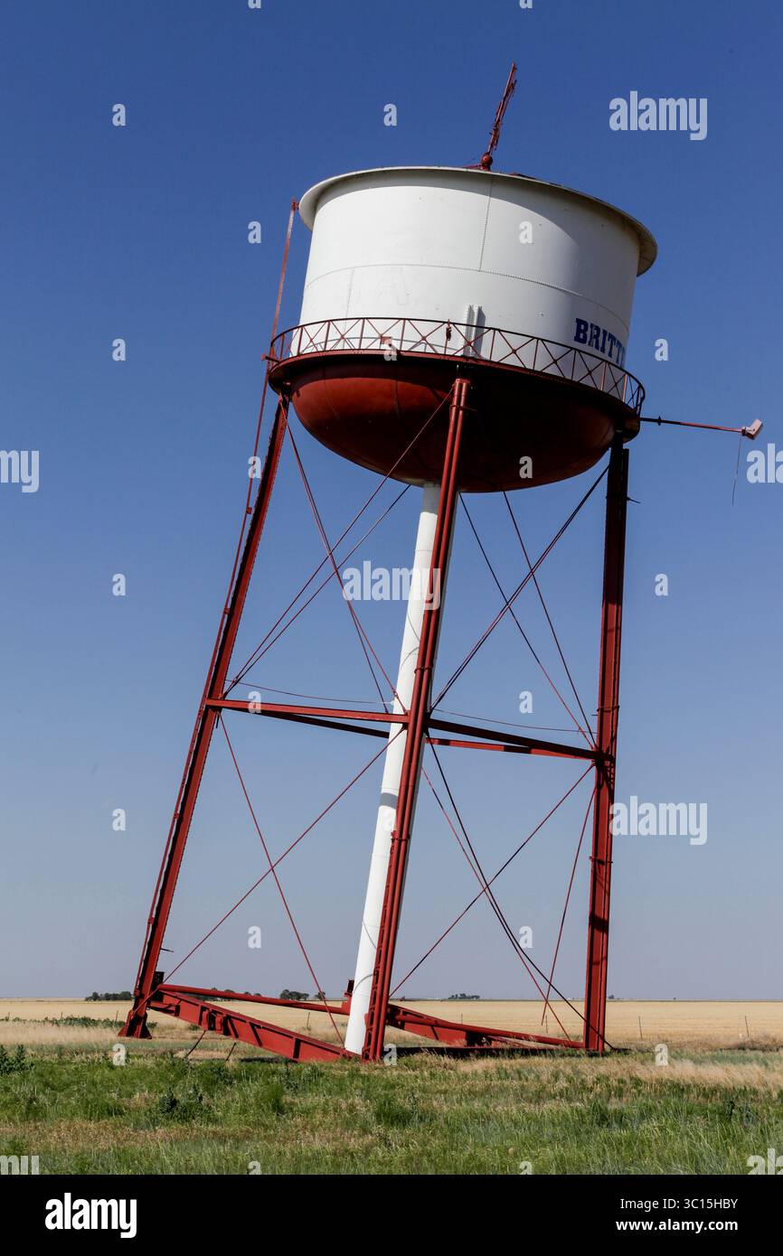 Leaning water tower groom texas hi-res stock photography and images - Alamy