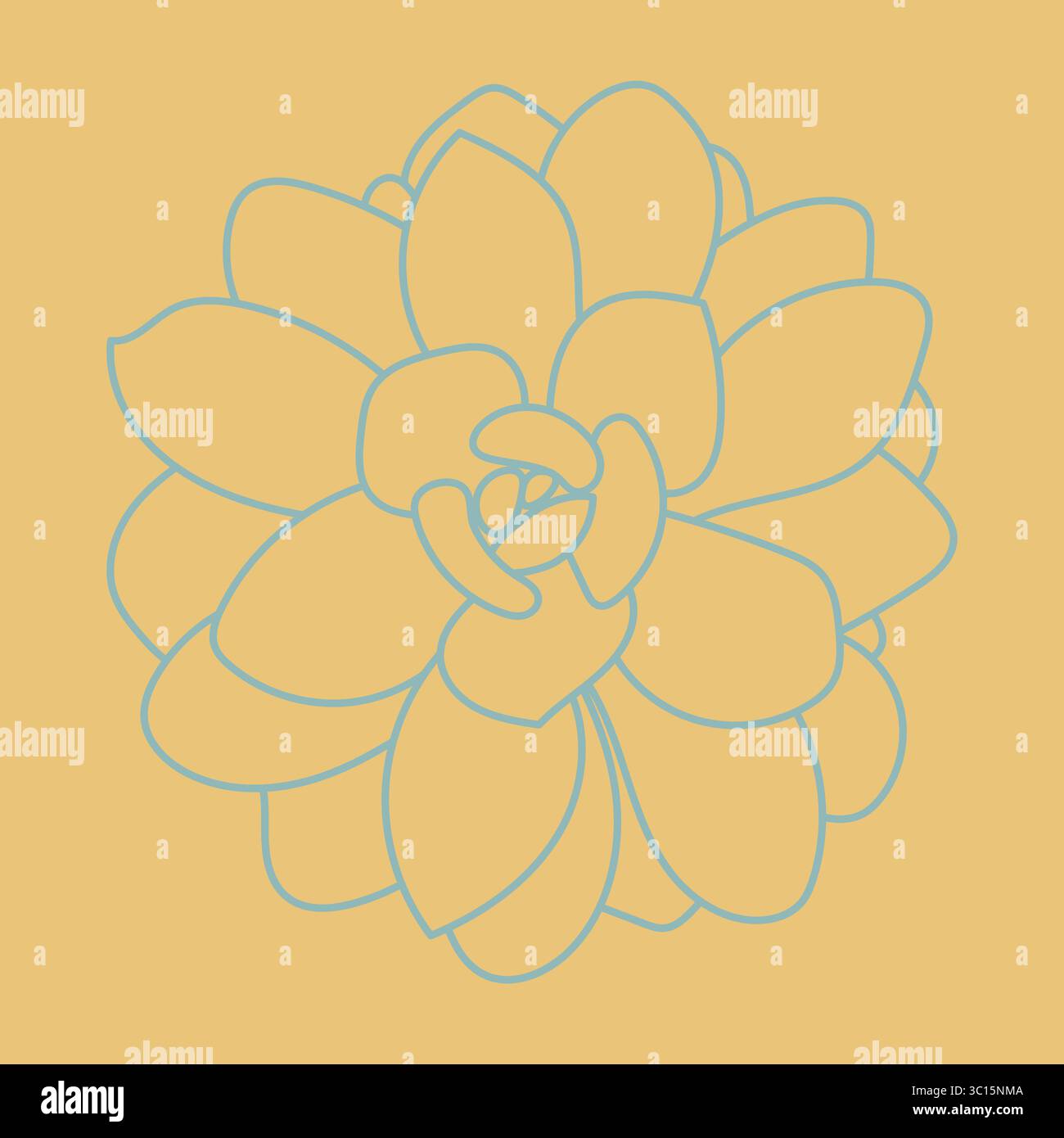 Floral desert rose flower Stock Vector Images - Alamy