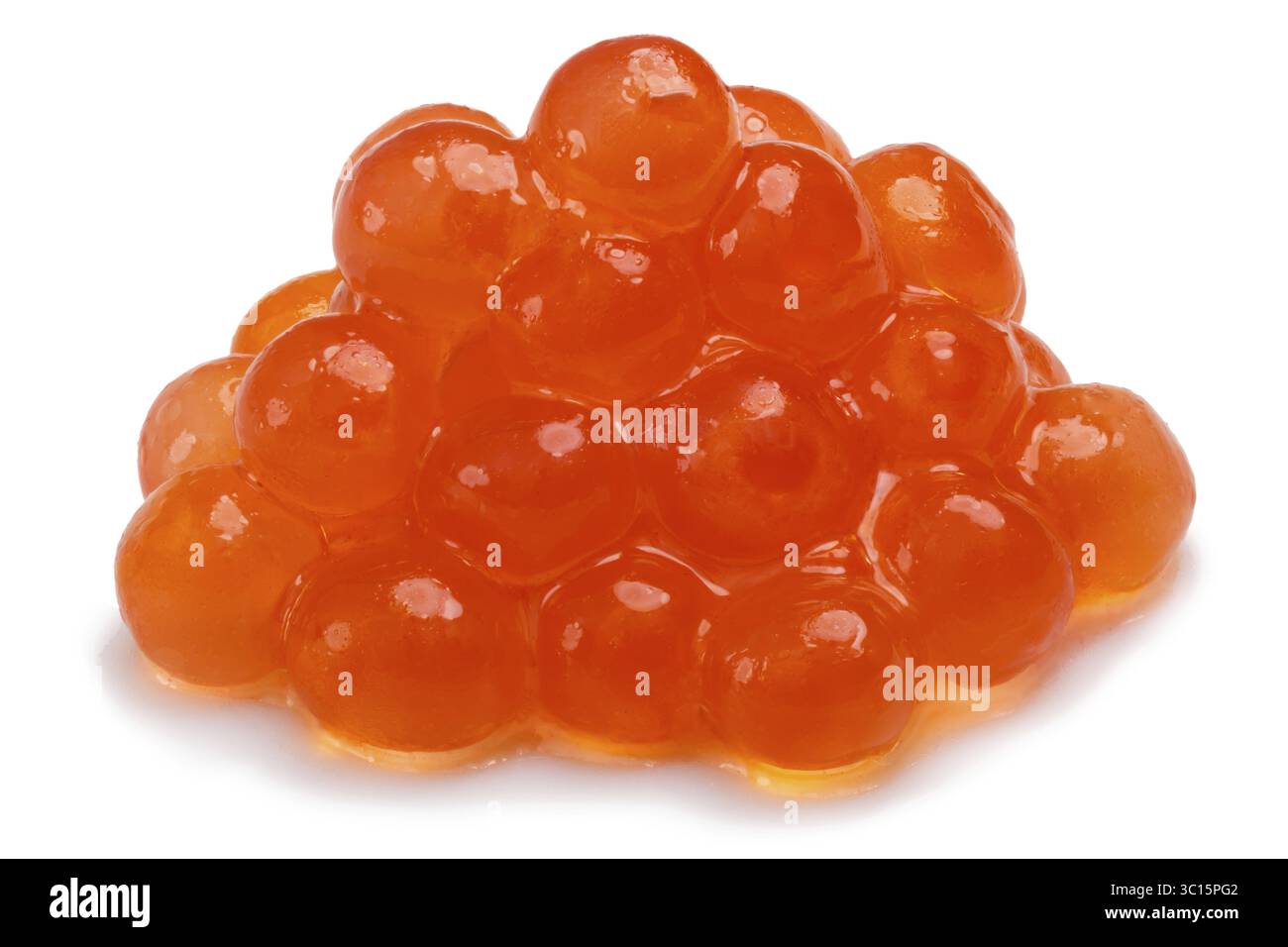 Fish red caviar on Cut Out Stock Images & Pictures - Alamy