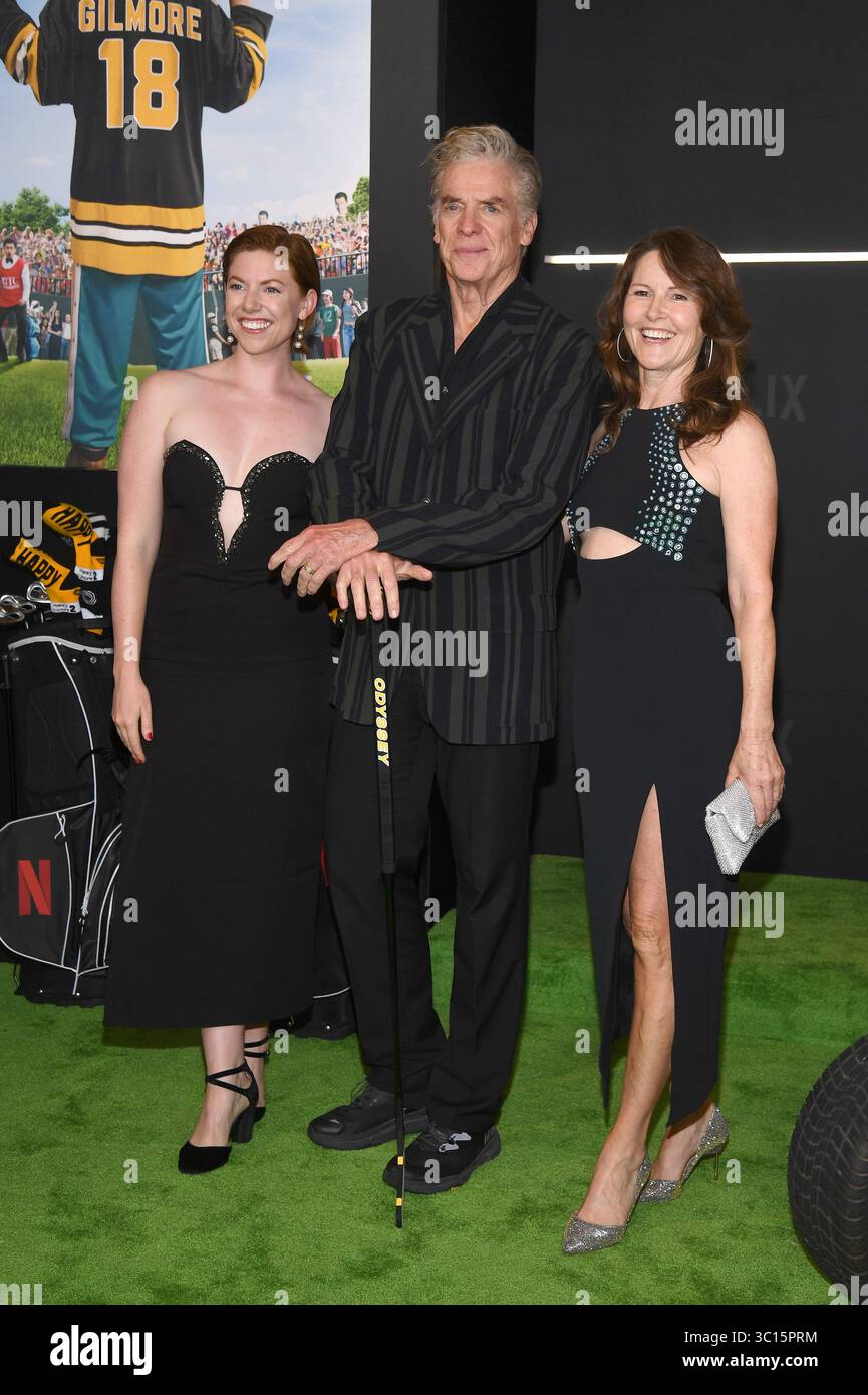 (L-R) Rosie McDonald, Christopher McDonald and Lupe McDonald attend the ...