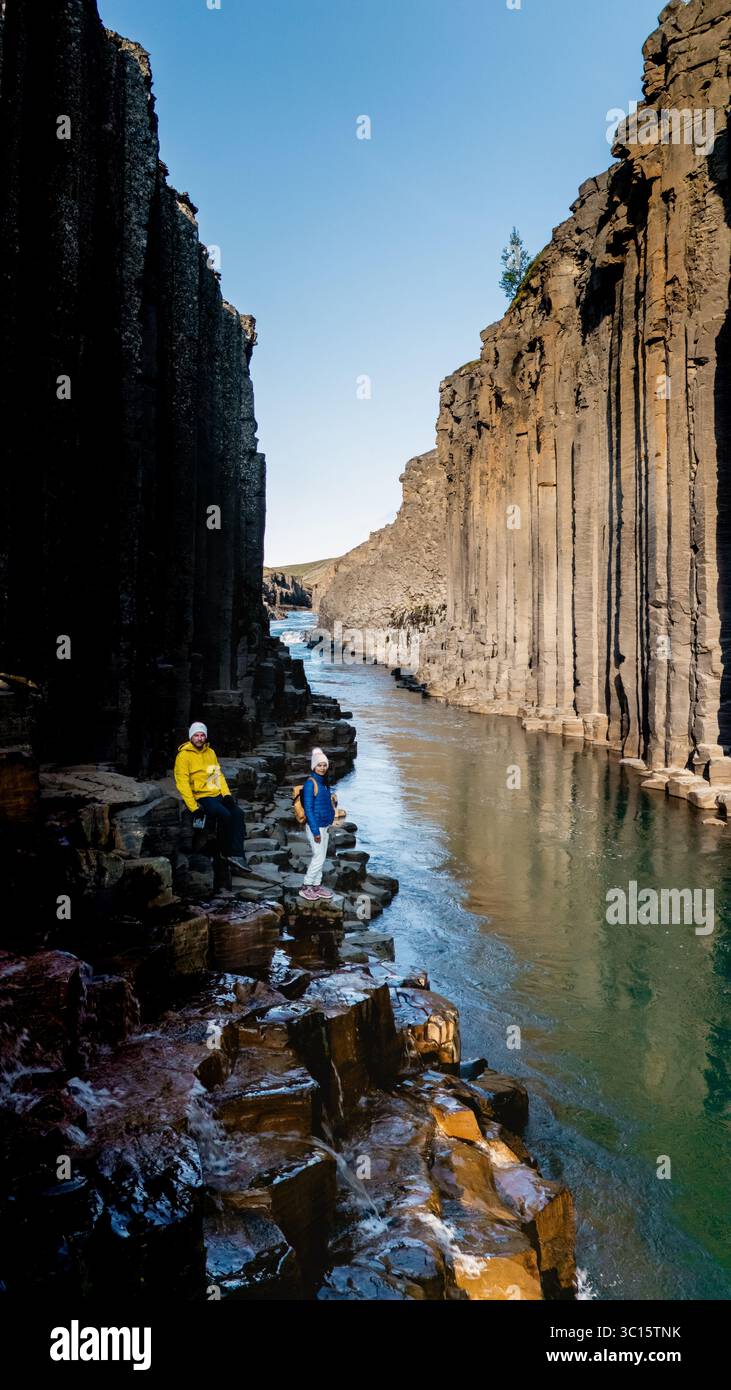 Marvel unique basalt formations towering hi-res stock photography and images - Alamy