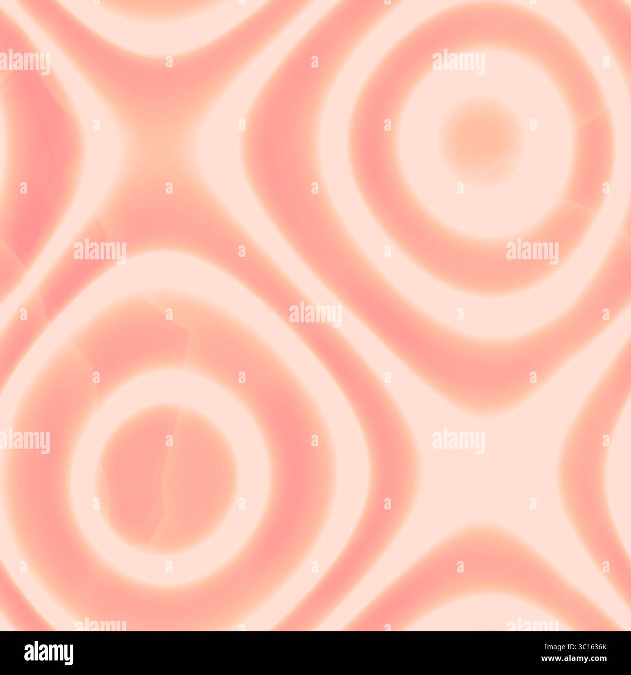 Soft Peach and Cream Retro Circles Seamless Background – Minimal ...