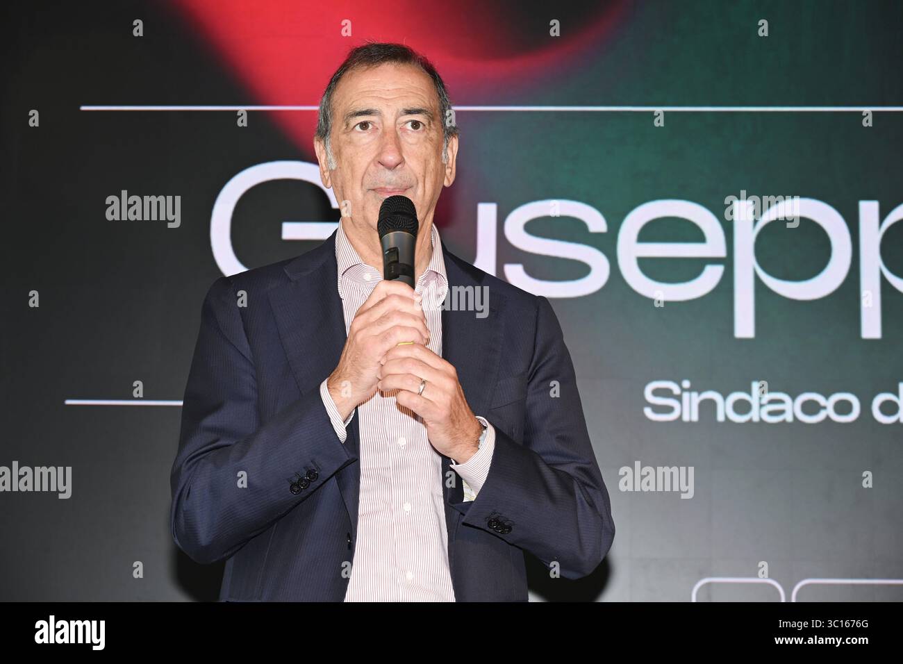 Milan, Italy SmartCityLab Milano, attended by Giuseppe Sala, Mayor of ...