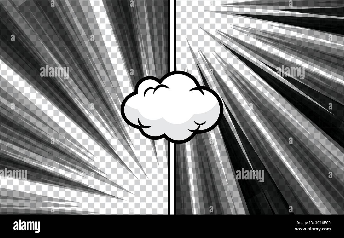 Manga comic style design of the fighting background Stock Vector Image ...