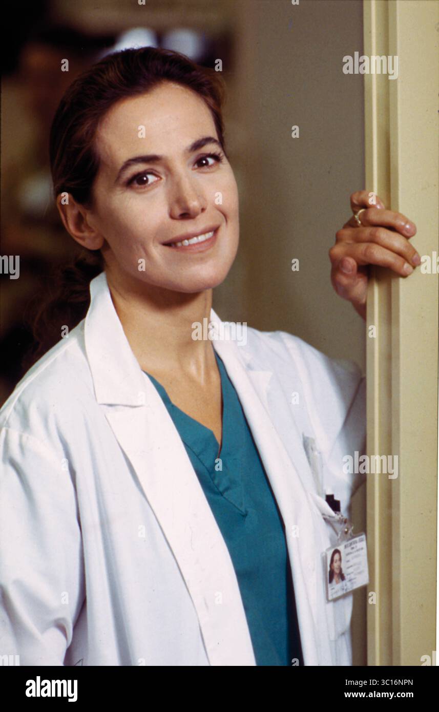 Portrait of Italian television host and actress Barbara D'Urso (Maria ...