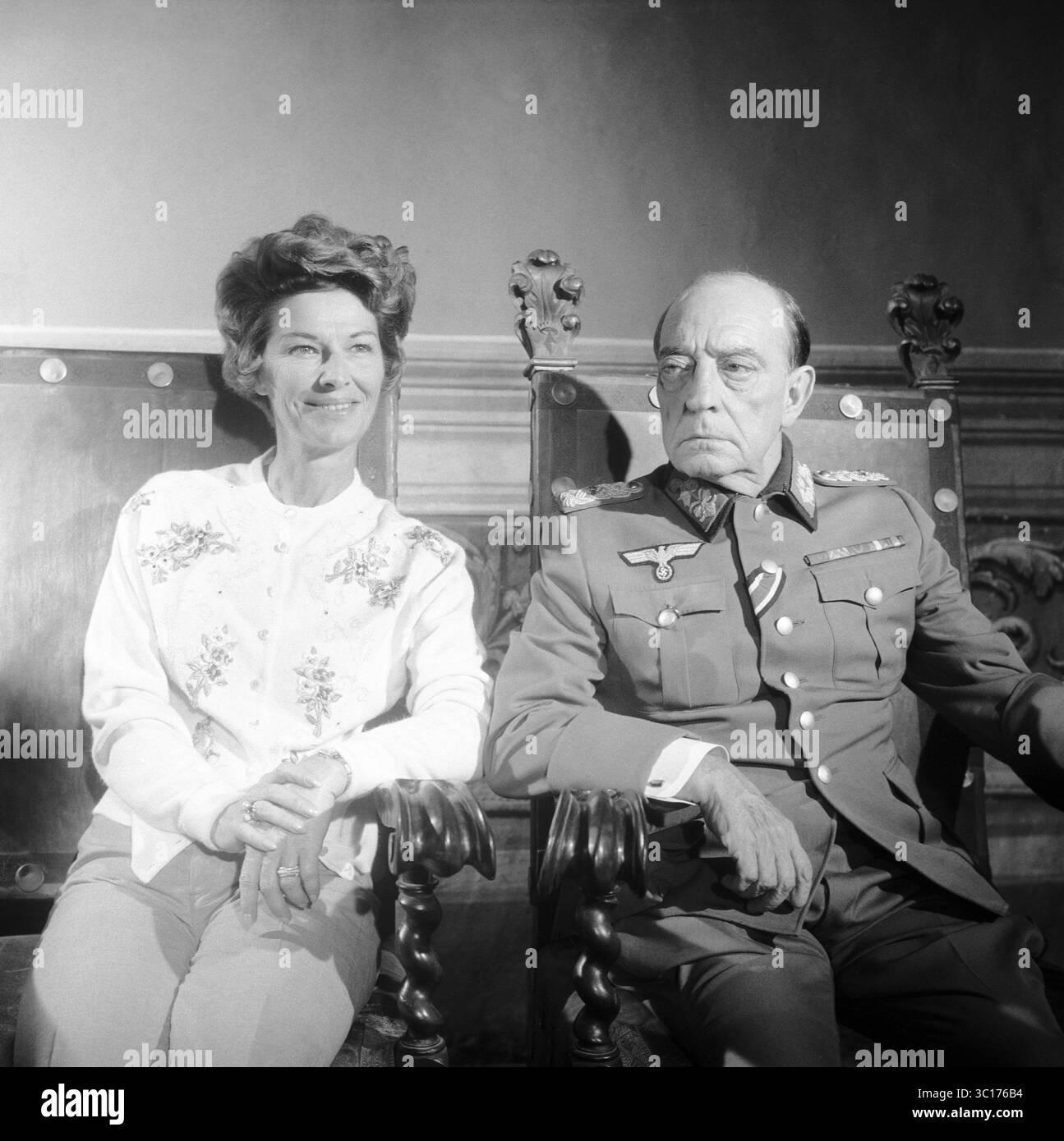 American actor and director Buster Keaton and his wife Eleanor Ruth ...